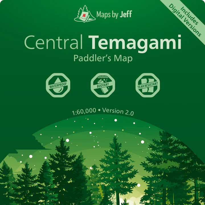 Maps By Jeff Central Temagami – Organic Boat Shop